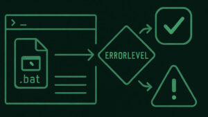 【bat】バッチファイルでERRORLEVEL を使ってエラーハンドリングを行う方法 | コーディングライフスタイル