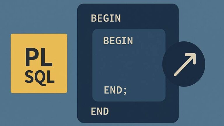 【PL/SQL】ネストされたブロックの書き方とスコープの考え方 | コーディングライフスタイル