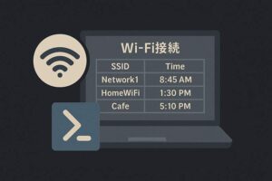 【PowerShell】Wi-Fi接続履歴を取得する方法｜SSID・接続時刻のログ確認 | コーディングライフスタイル
